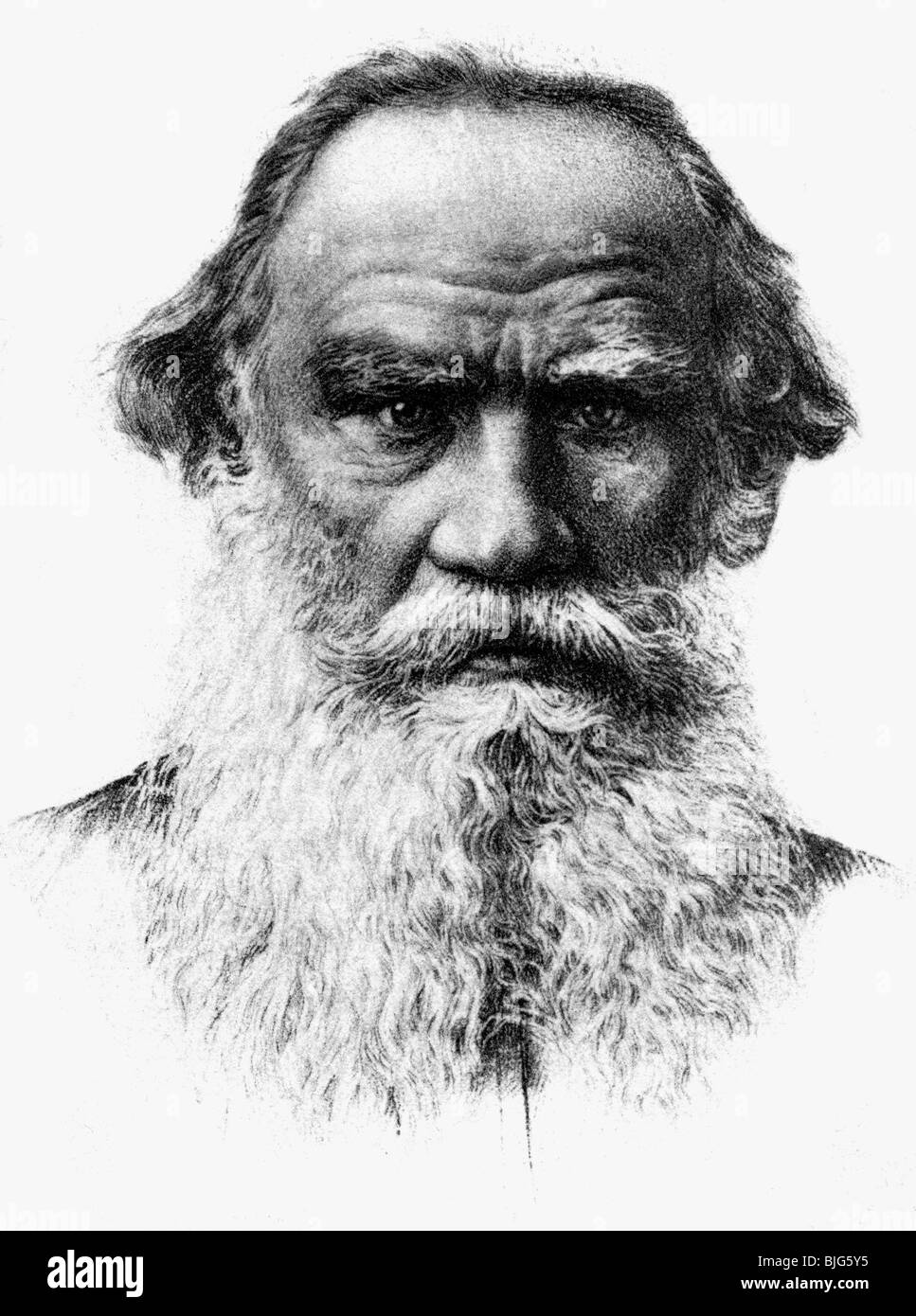 Count lev nikolayevich tolstoy hi-res stock photography and images - Alamy