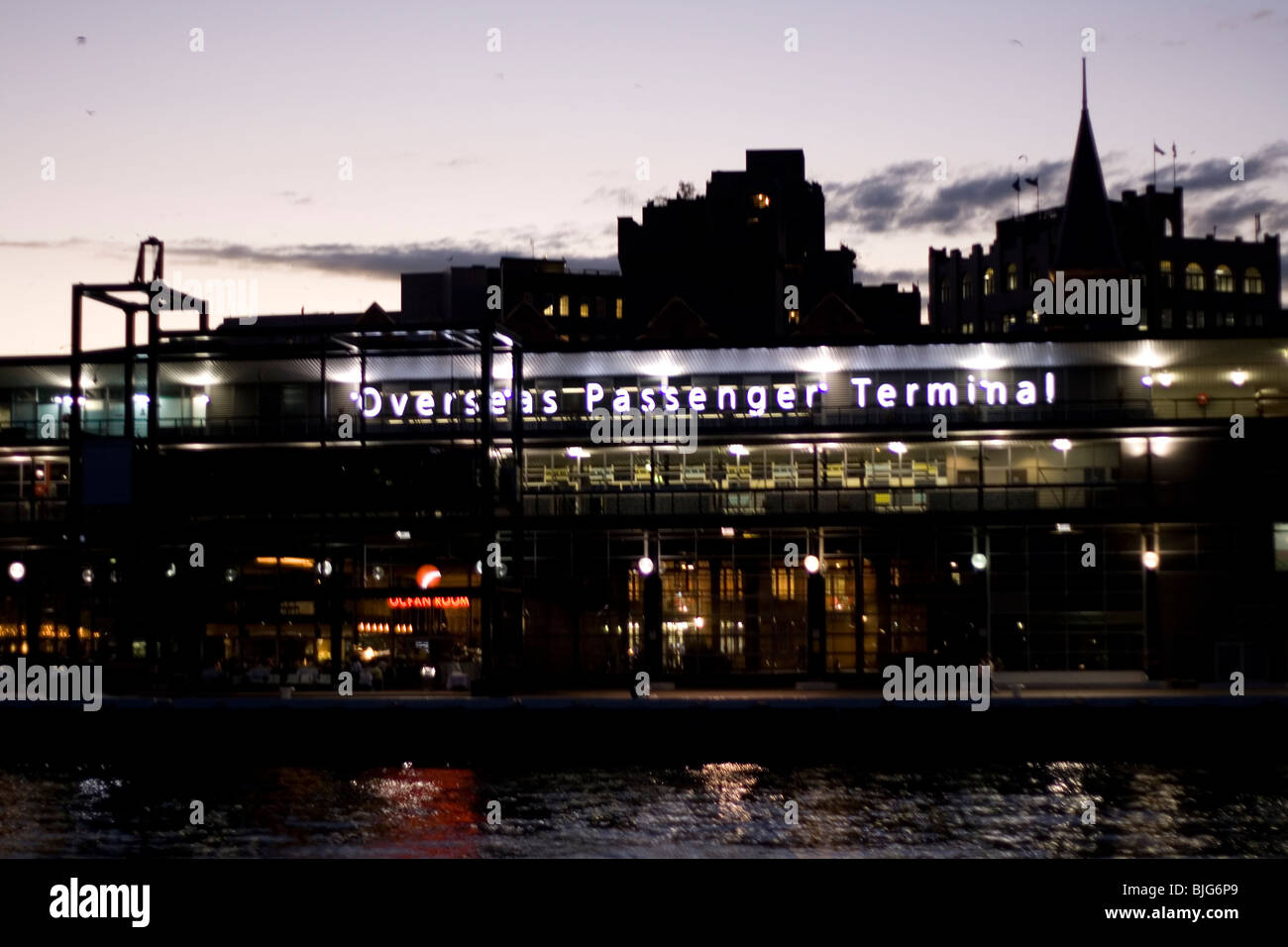 The overseas passenger terminal Circular pier, Sydney, Australia Stock ...