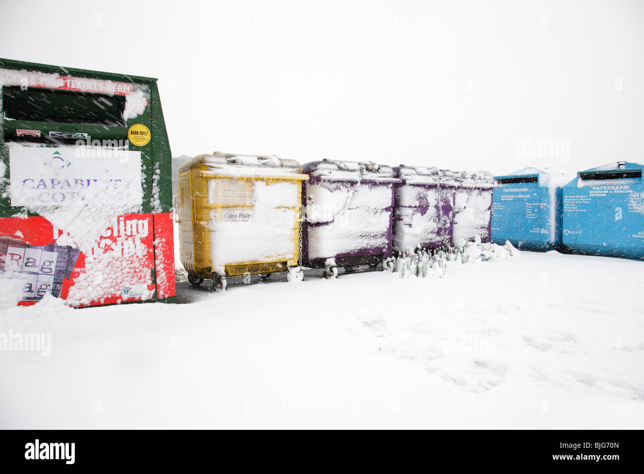 Recycling bins uk hi-res stock photography and images - Alamy