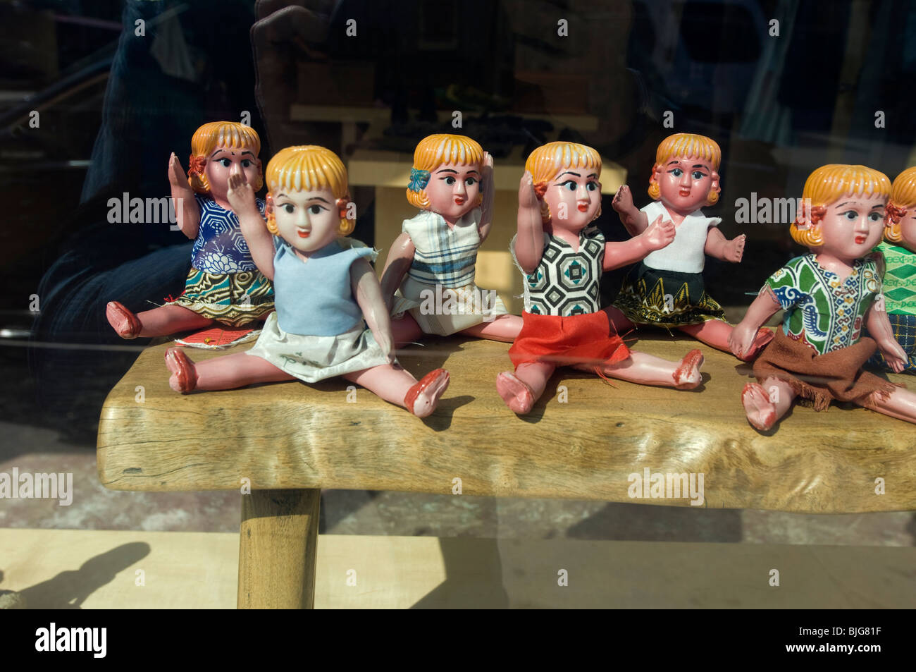 Dolls in shop window display hi-res stock photography and images - Alamy
