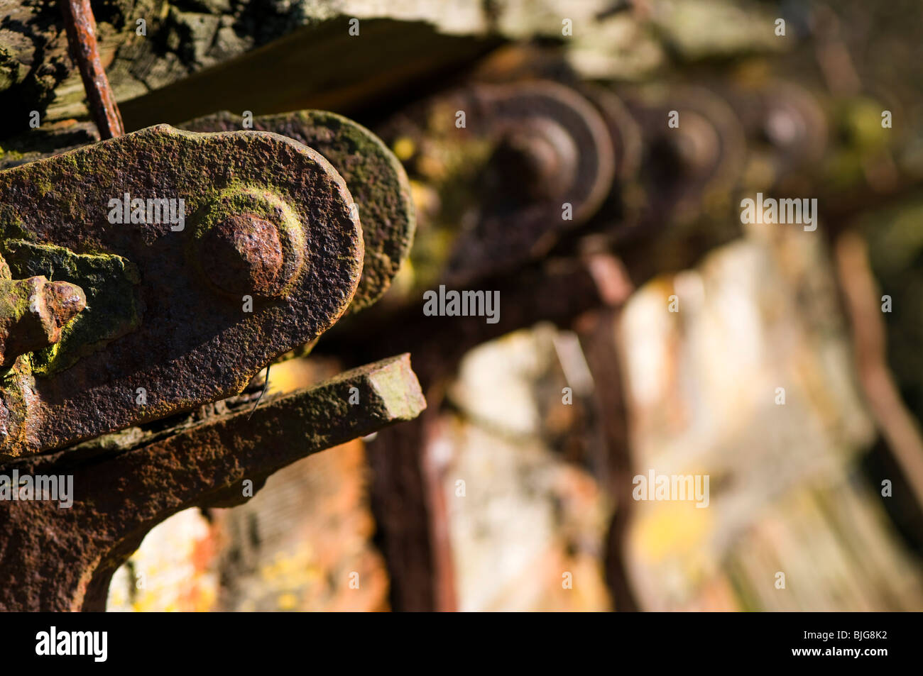Decaying remains of the New Dispatch, one of the Purton Hulks on the ...