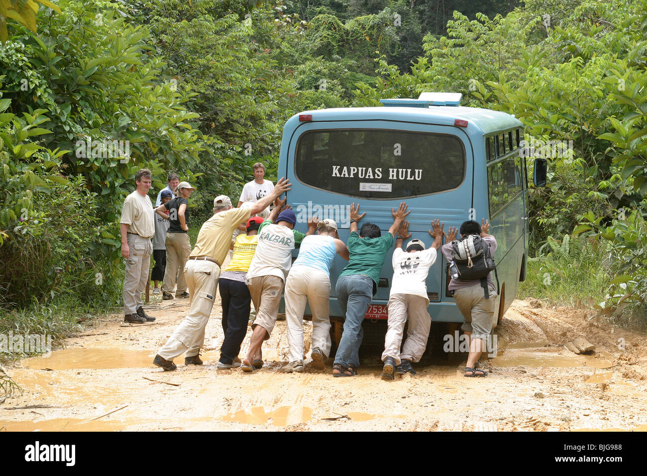 Borneo bus hi-res stock photography and images - Alamy