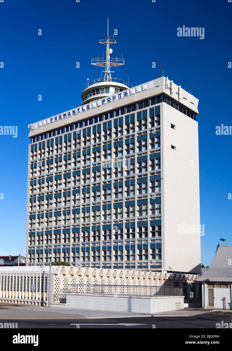 Fremantle Port Authority building in Fremantle, Western Australia Stock ...