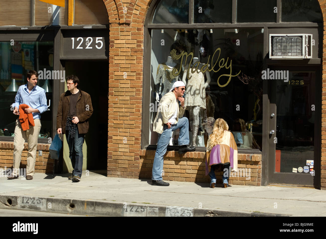 Abbot Kinney Blvd. in Venice, California Stock Photo - Alamy