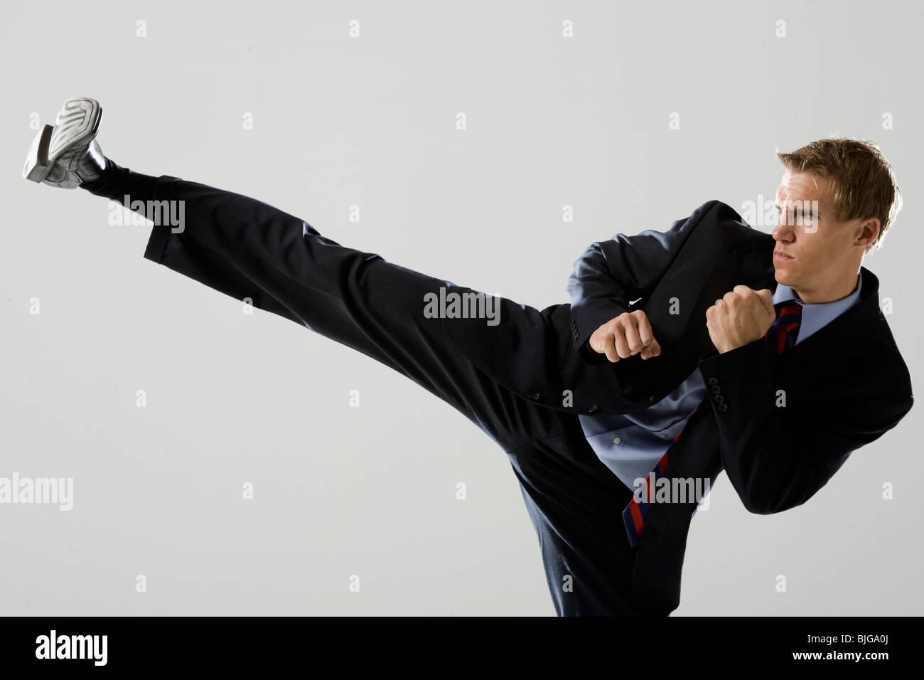 Karate kick hi-res stock photography and images - Alamy