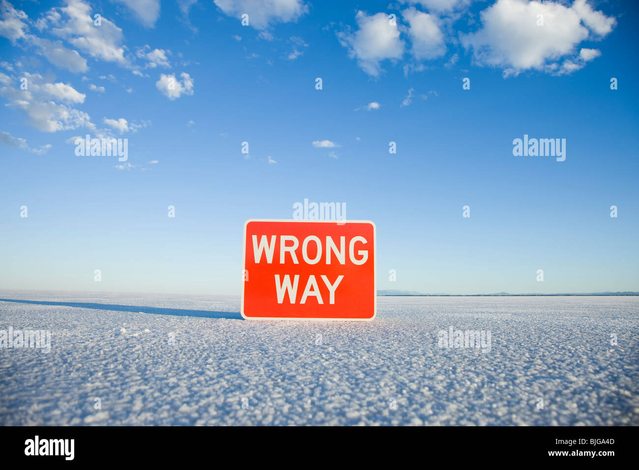 street sign in the middle of nowhere Stock Photo - Alamy