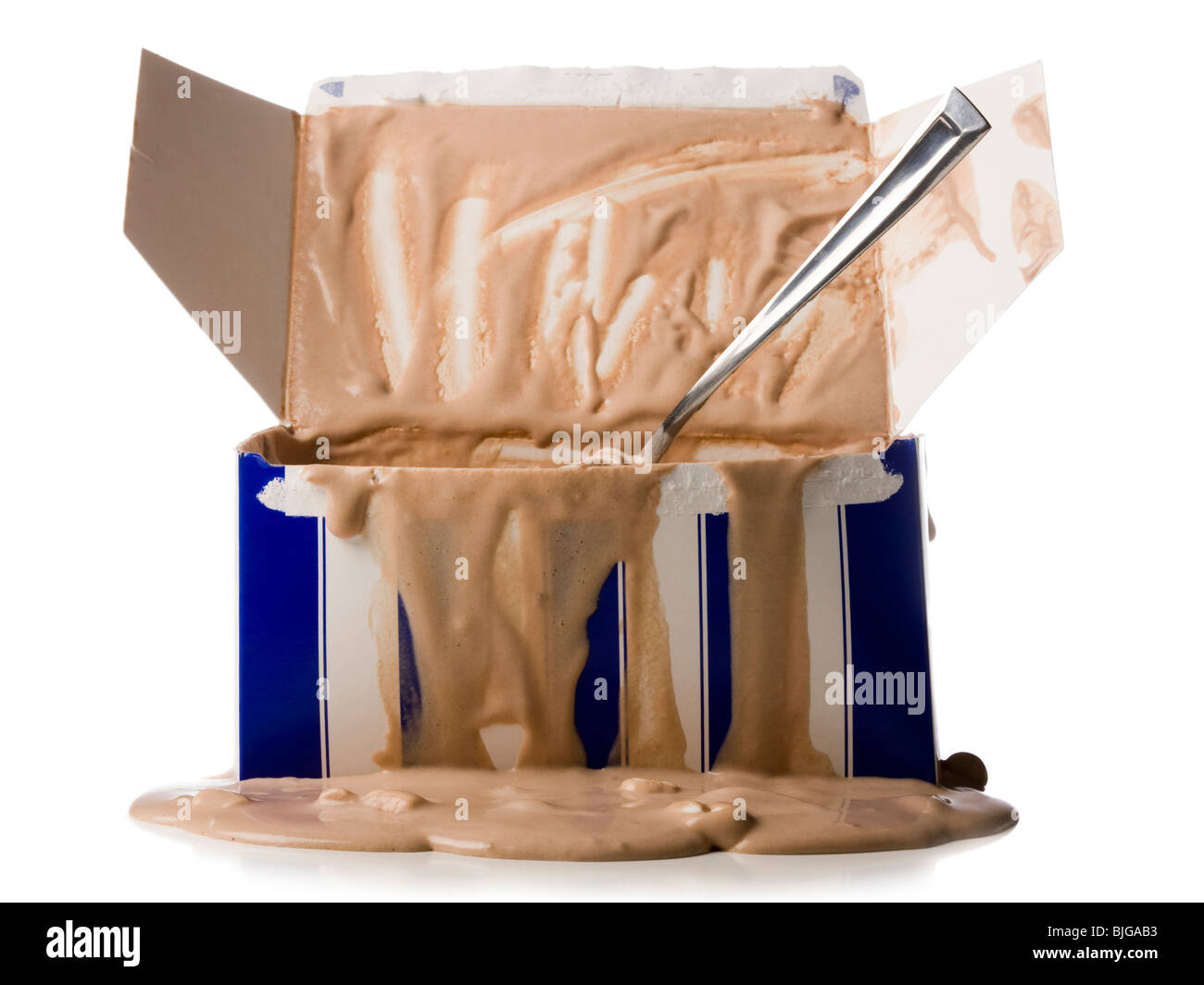 Melted ice cream hi-res stock photography and images - Alamy
