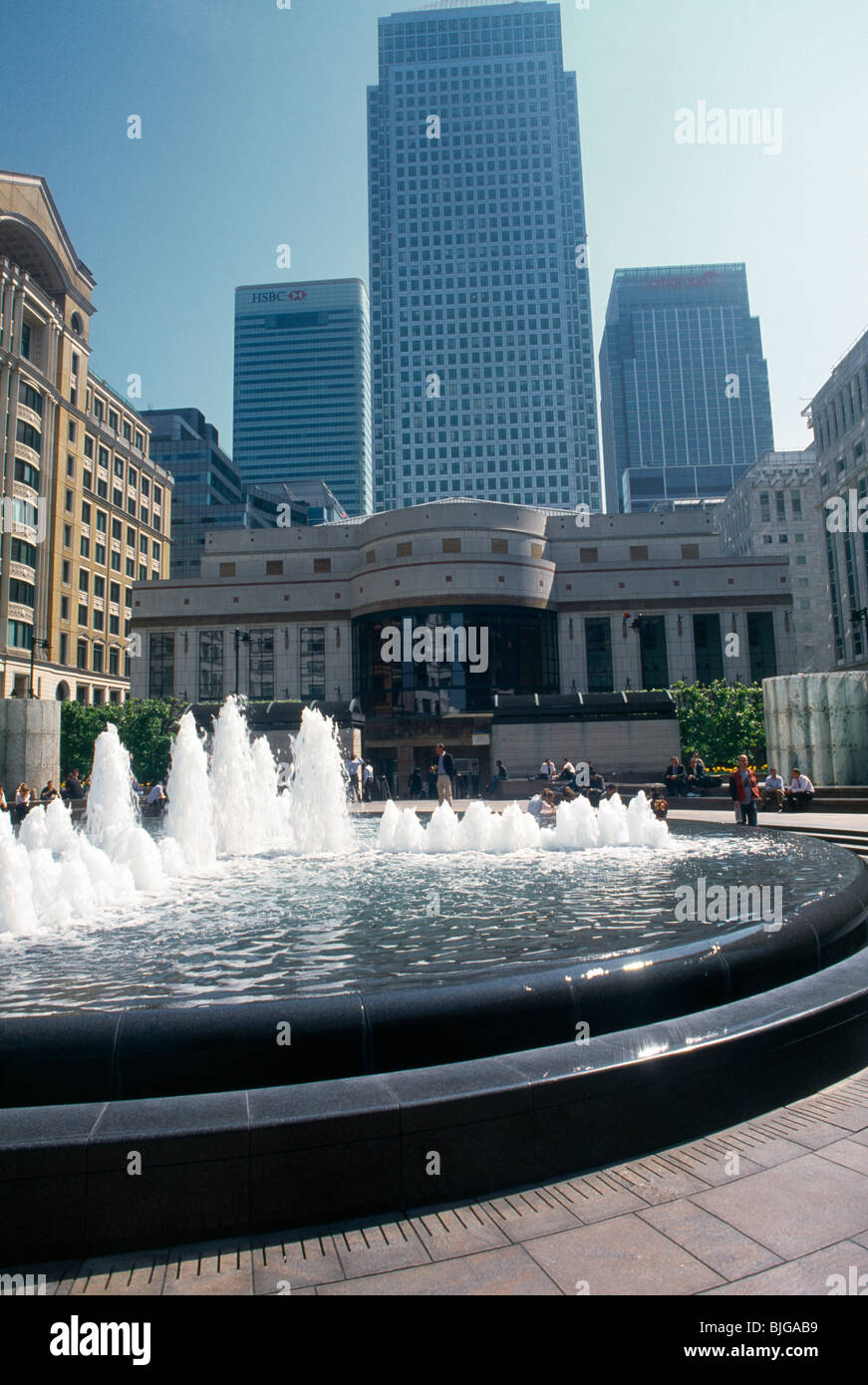 Canary Wharf Tower London England HSBC & Citigroup Buildings Cabot ...