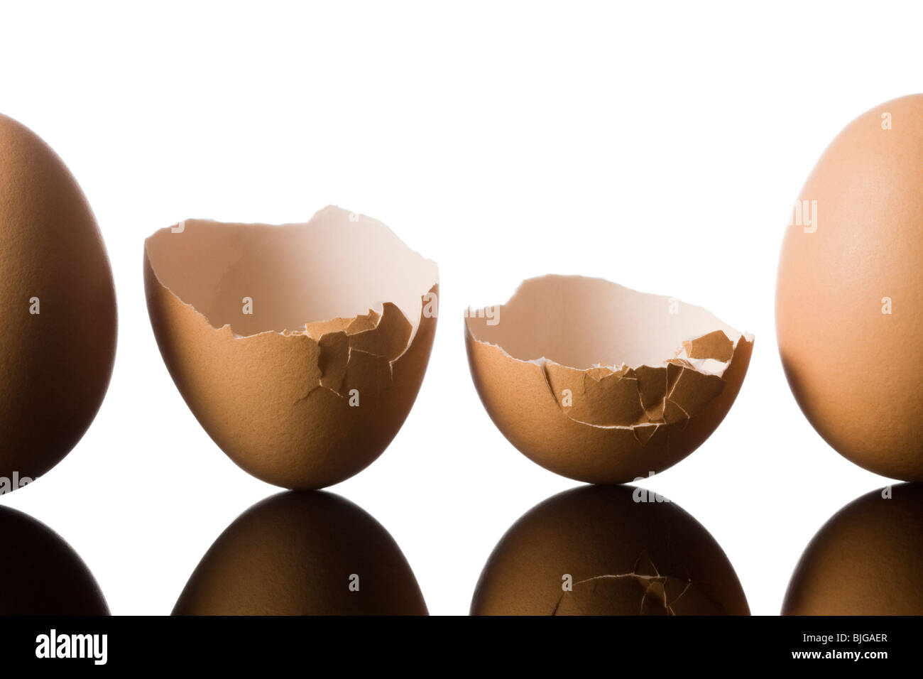 Cracked egg no shell hi-res stock photography and images - Alamy