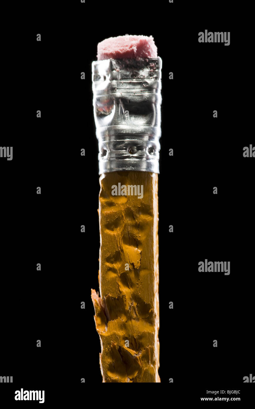 chewed on pencil Stock Photo - Alamy