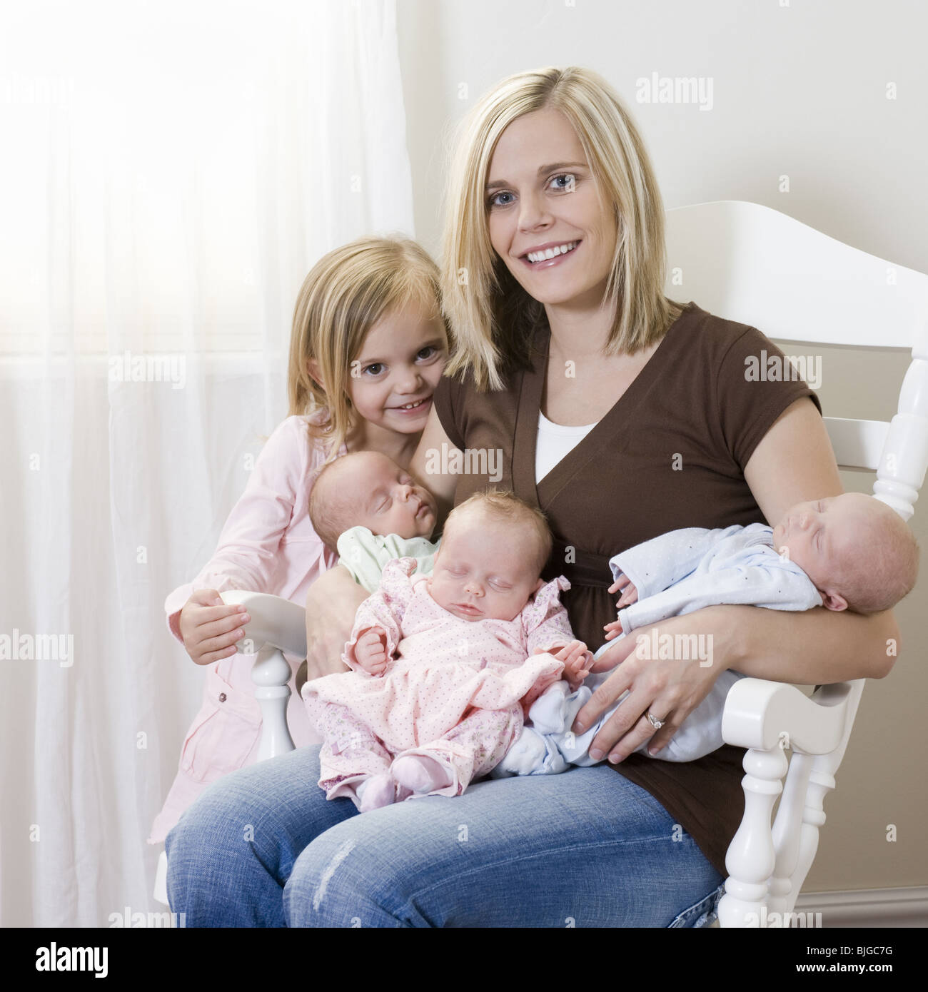 Triplets boys hi-res stock photography and images - Alamy