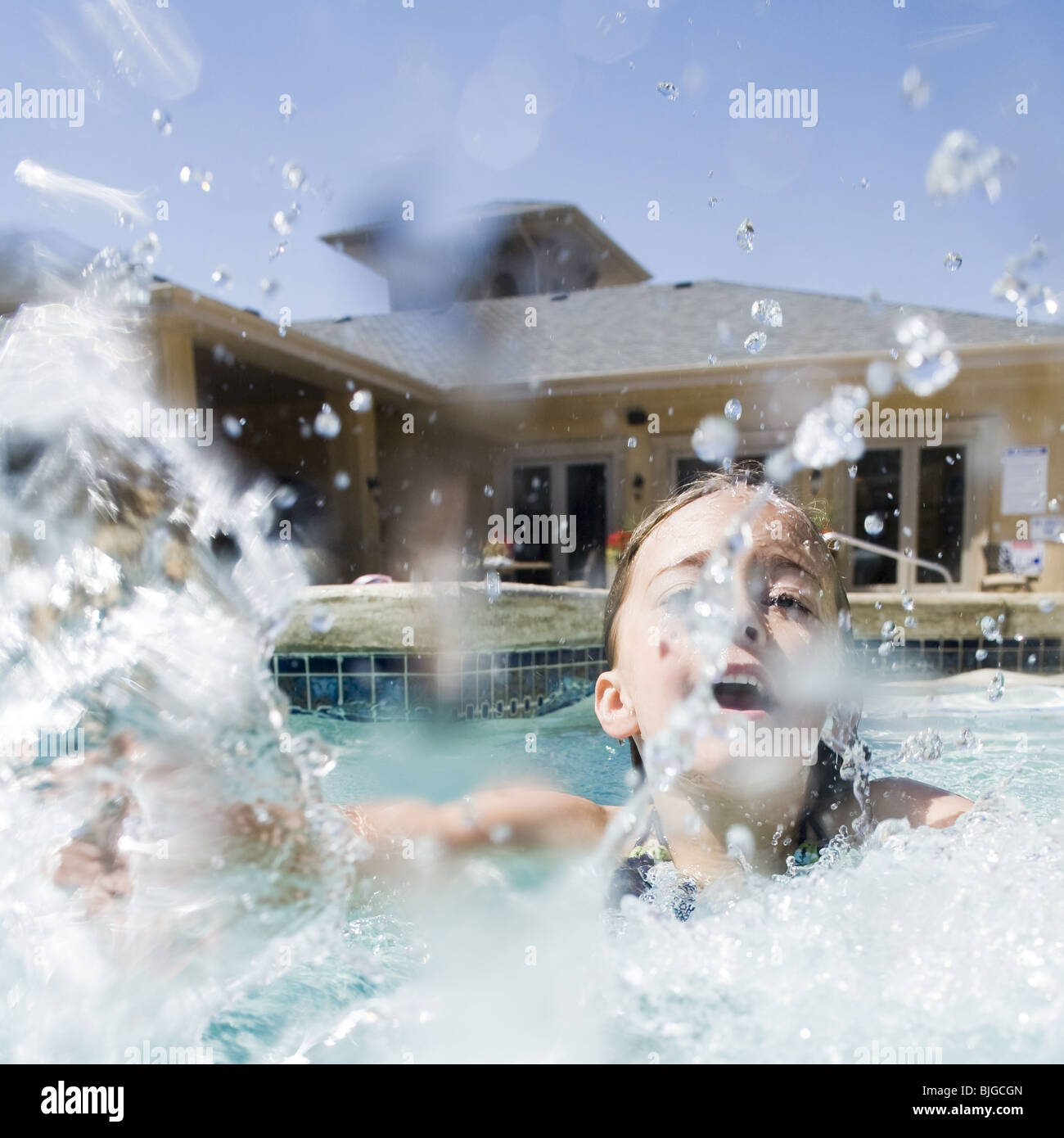 Pool drowning hi-res stock photography and images - Alamy