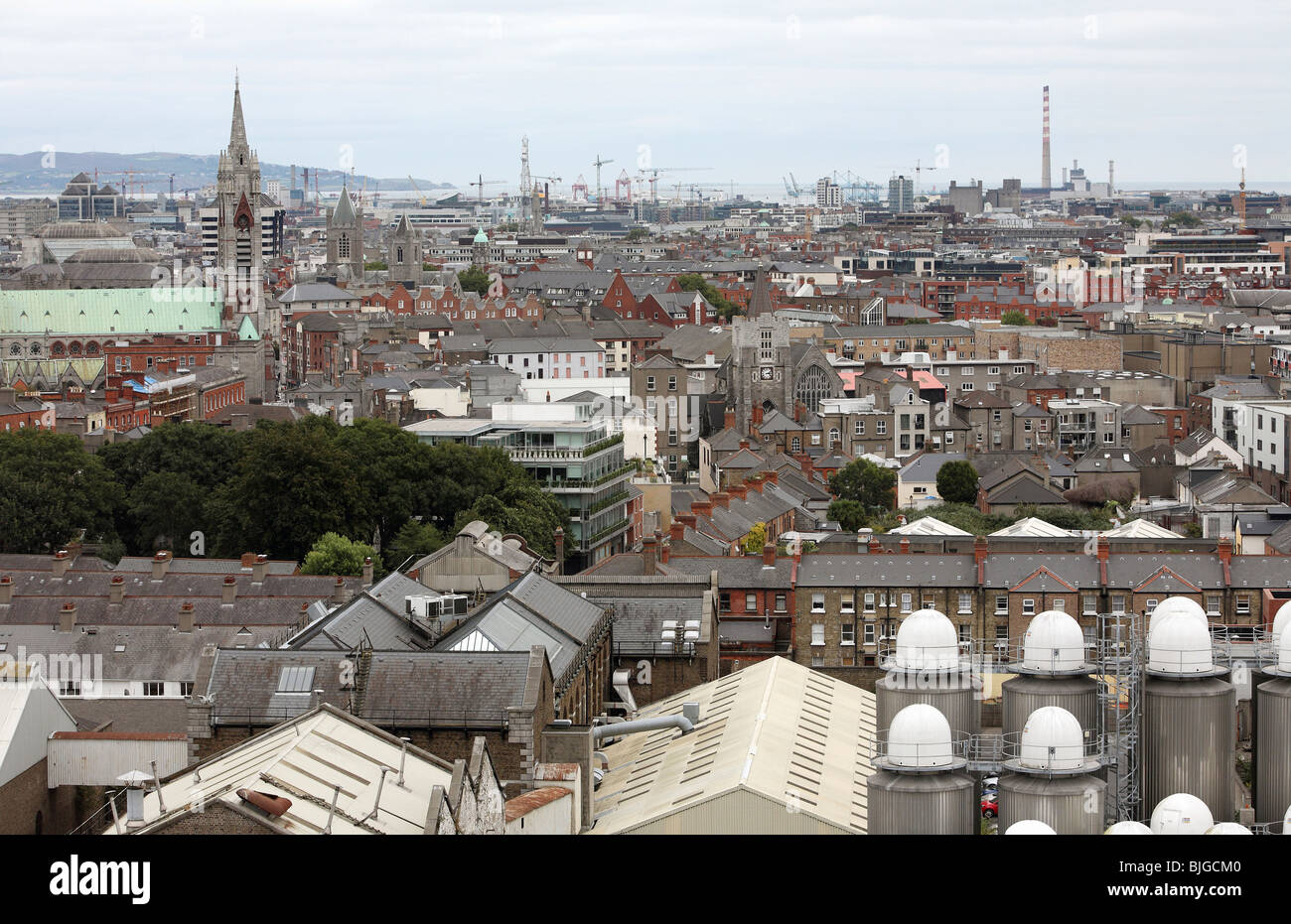 Cityscape of Dublin, Ireland Stock Photo - Alamy