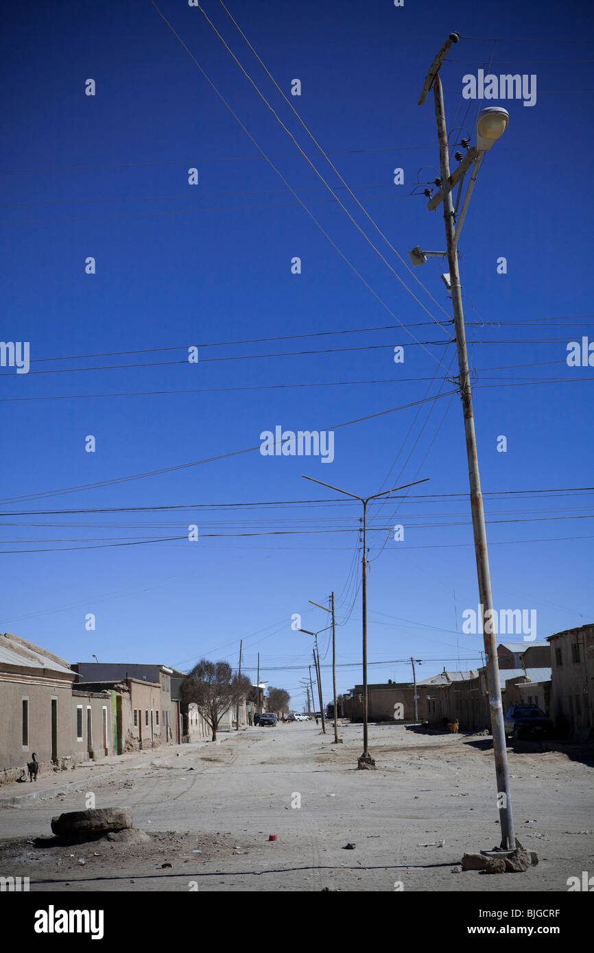 Empty street desert old town hi-res stock photography and images - Alamy