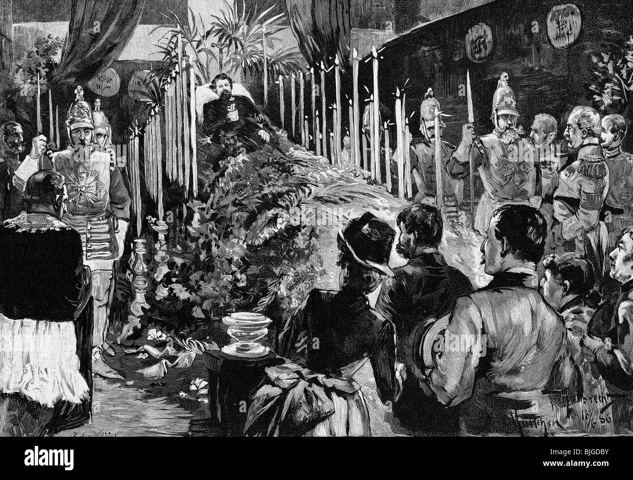 Death king ludwig ii 1886 hi-res stock photography and images - Alamy