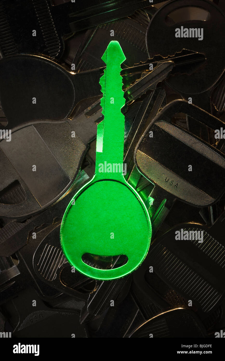 Key green hi-res stock photography and images - Alamy