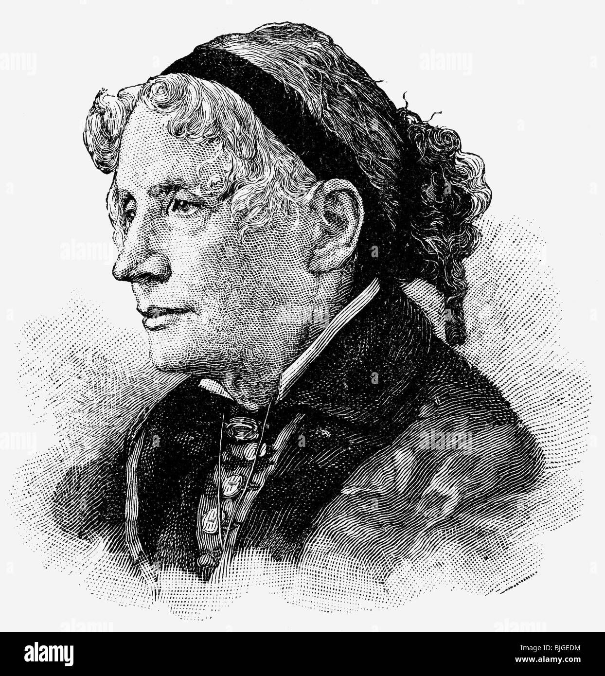 Portrait of harriet beecher stowe hi-res stock photography and images ...