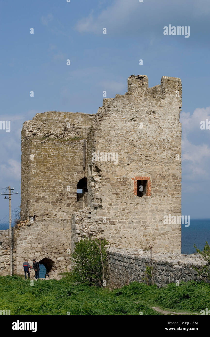 Ukraine,Crimea,Feodosia,Genoa fortress,14th century Stock Photo - Alamy
