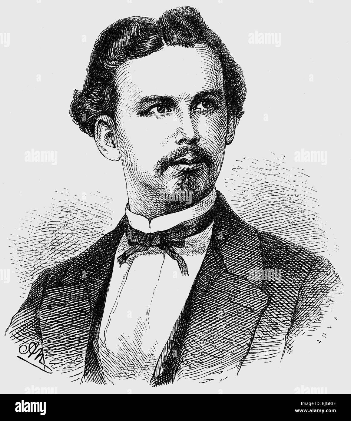 Ludwig ii 25 8 1845 13 6 1886 king hi-res stock photography and images ...