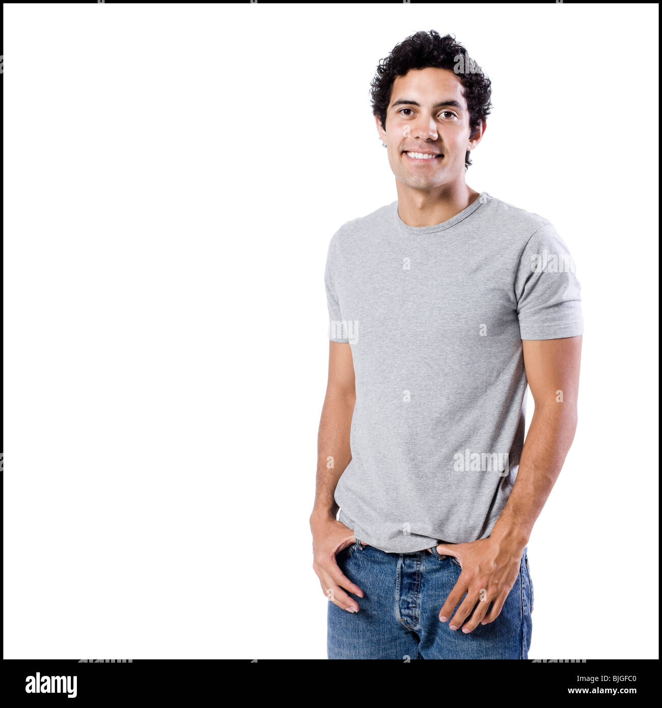 Thumbs in belt loops hi-res stock photography and images - Alamy