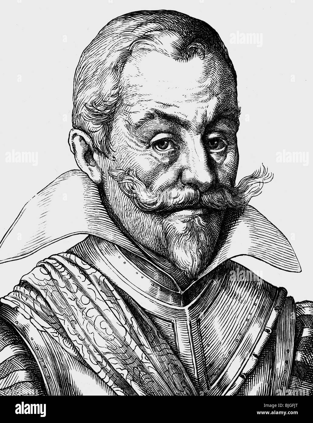 Tilly, Johann Tserclaes von, 1559 - 20.4.1632, Walloon general ...