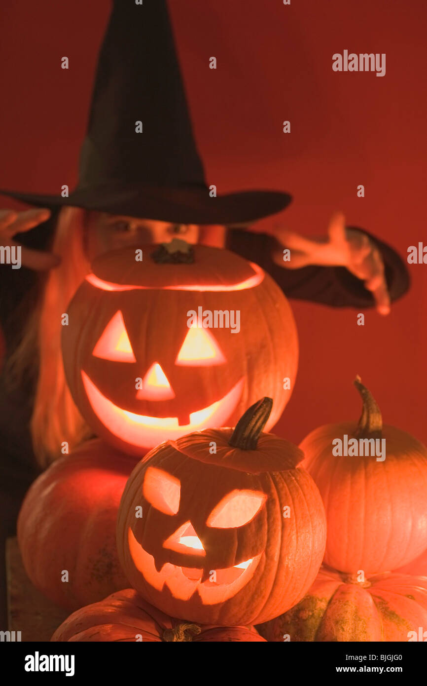 Witch at halloween hi-res stock photography and images - Alamy