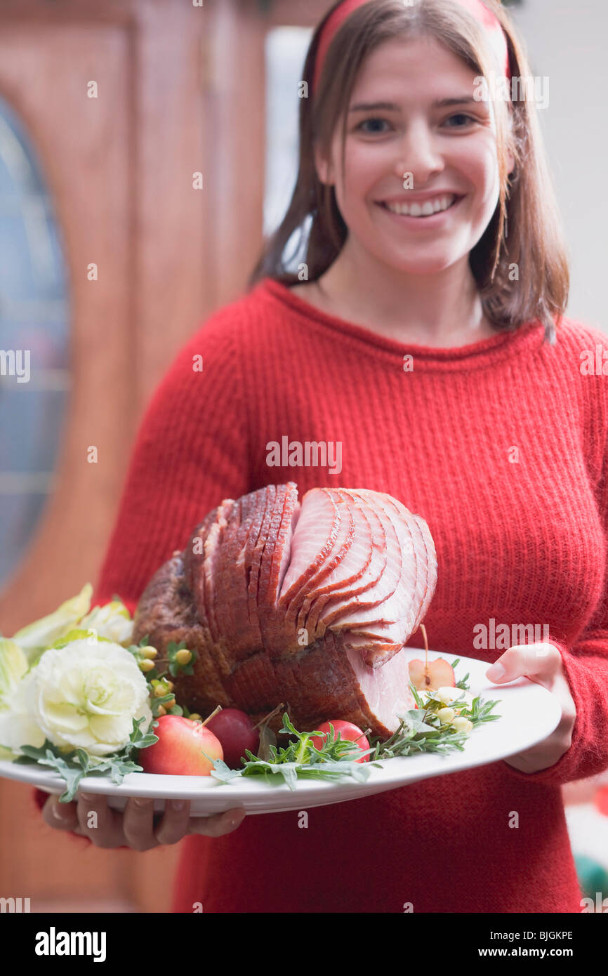 Christmas ham hi-res stock photography and images - Alamy