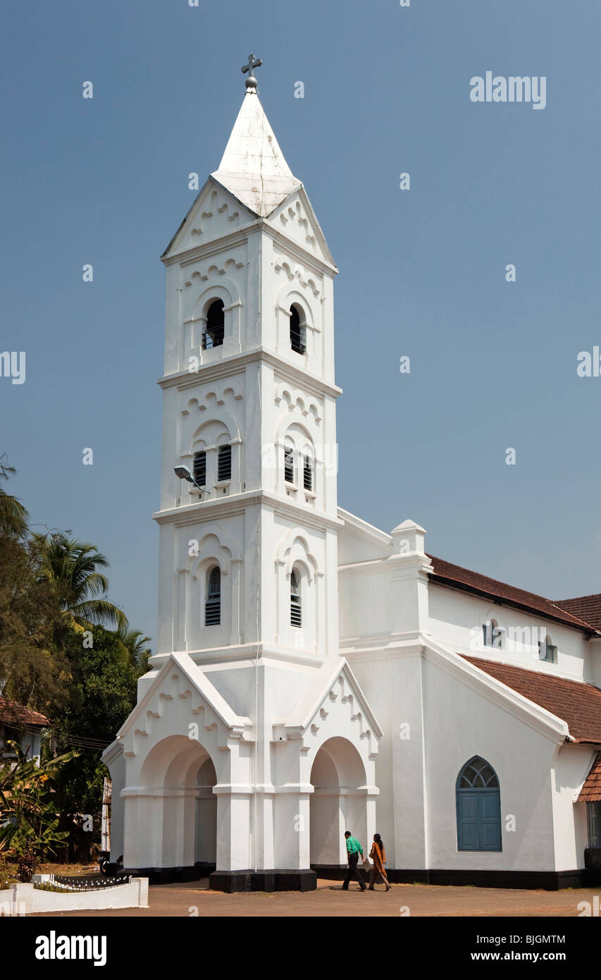 India, Kerala, Calicut, Kozhikode, Bank Road, Church of South India ...