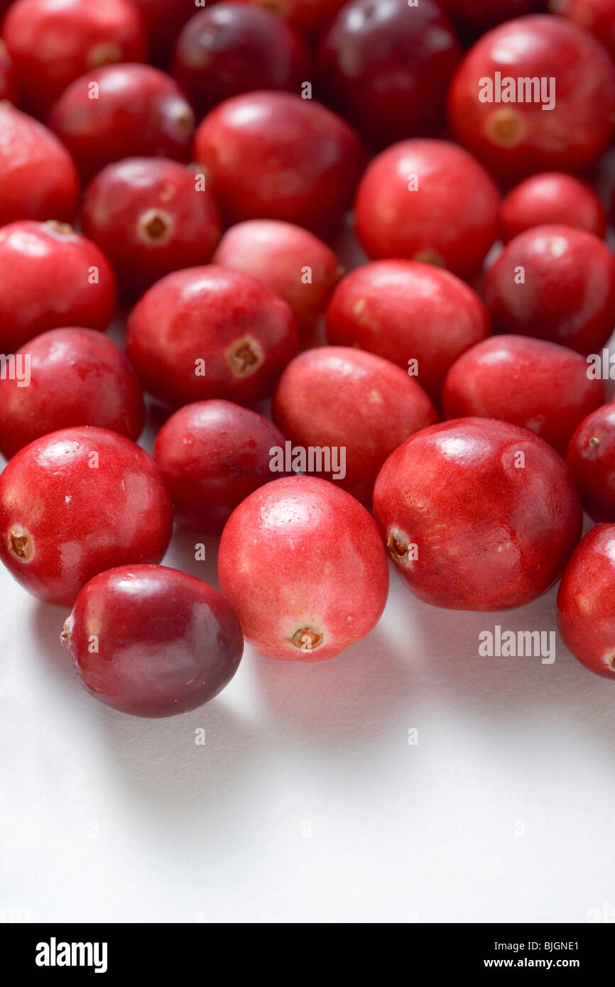Cranberries (close-up Stock Photo - Alamy