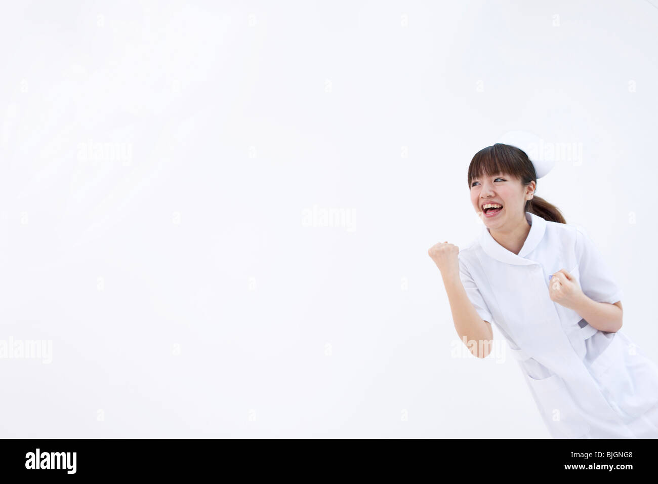 Victory pose horizontal hi-res stock photography and images - Alamy