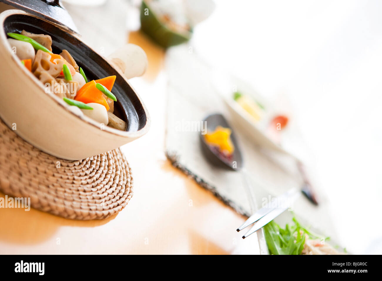 Meal of Japanese food Stock Photo - Alamy