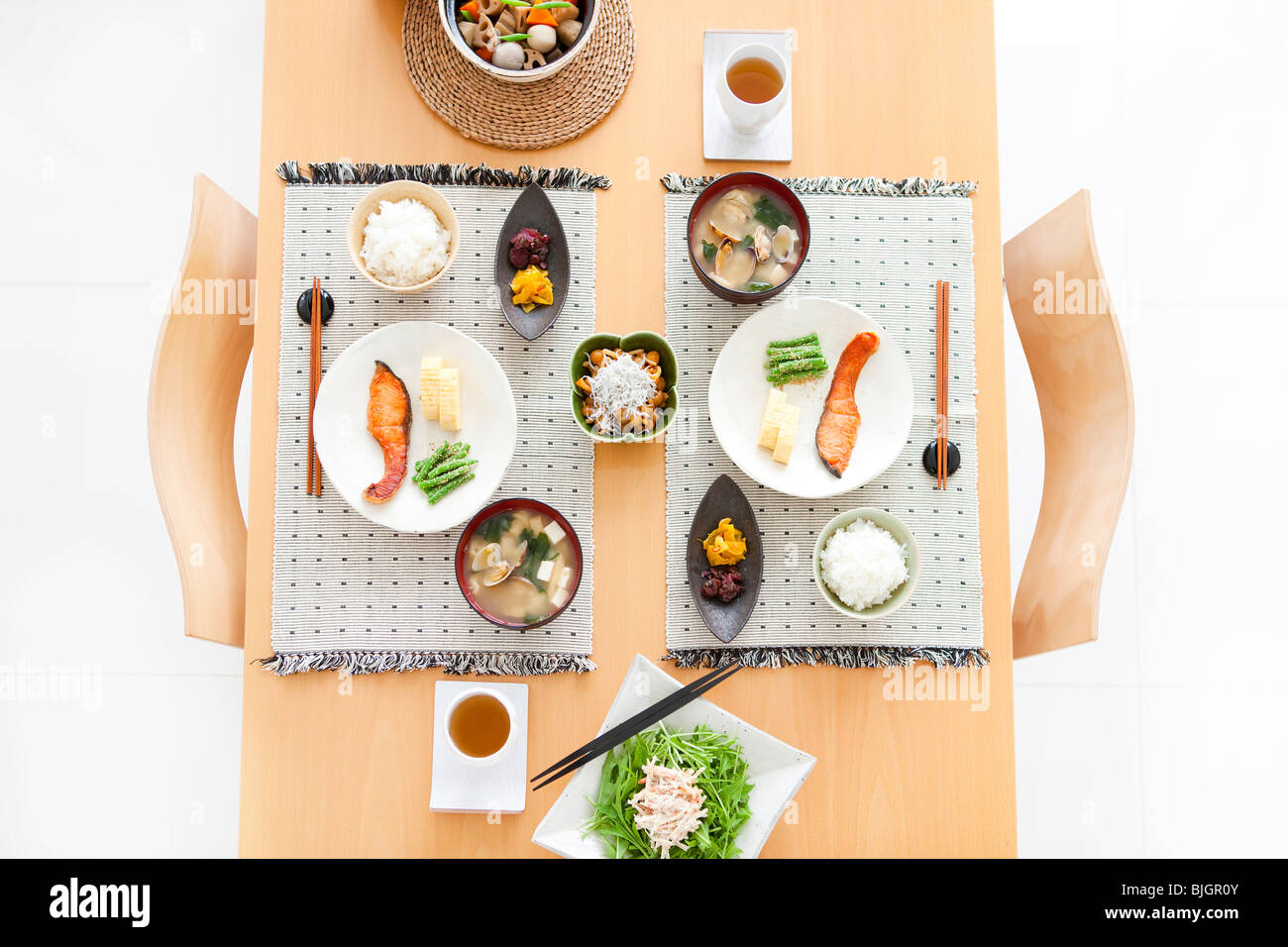 Meal of Japanese food Stock Photo - Alamy