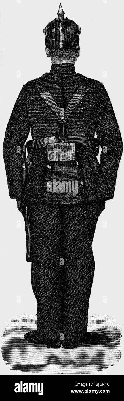 military, Germany, army, infantry, soldier with webbing equipment model ...