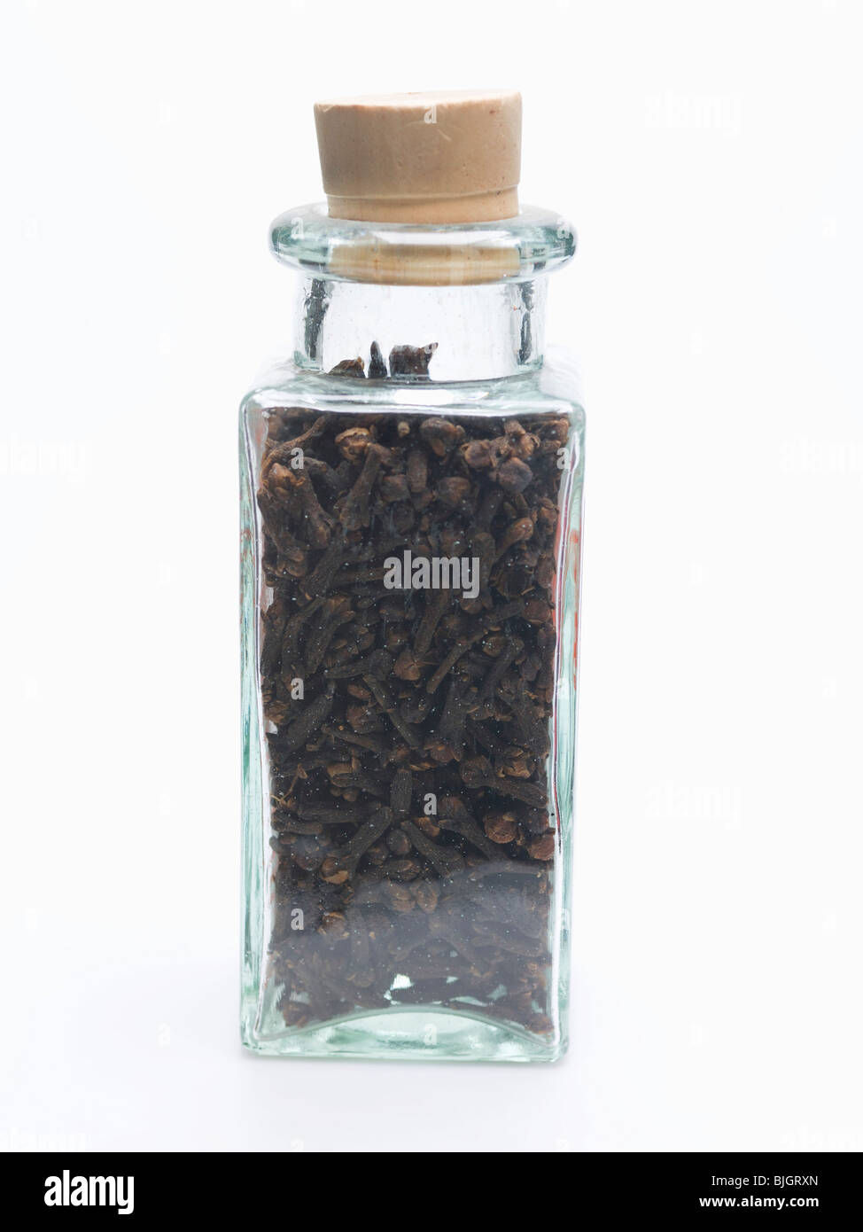 Cloves in small bottle Stock Photo - Alamy