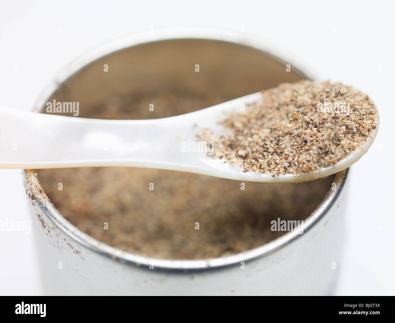 Ground black pepper Stock Photo - Alamy
