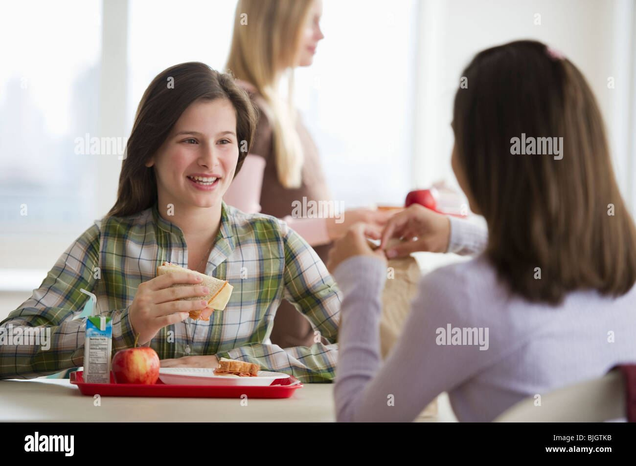 School cafeterias hi-res stock photography and images - Alamy