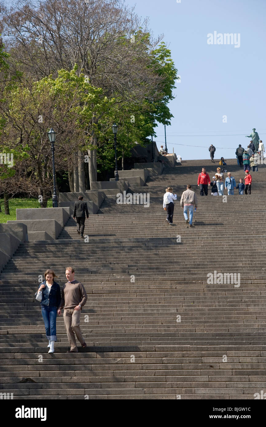 Potyomkin stairs hi-res stock photography and images - Alamy