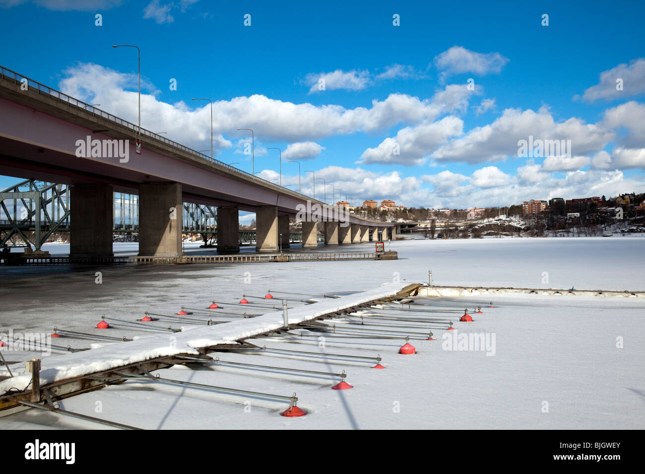 Lidingo bridge stockholm hi-res stock photography and images - Alamy