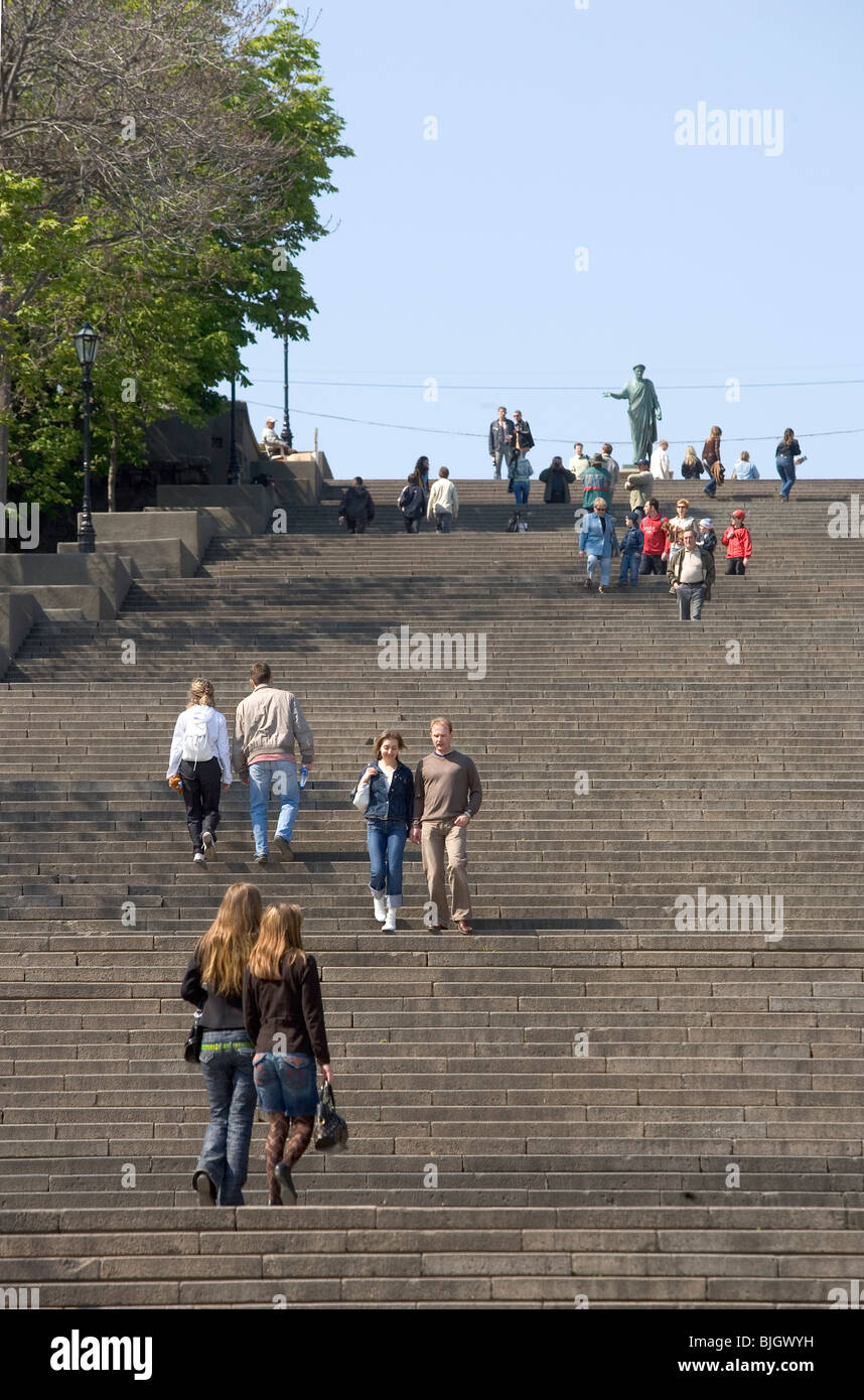 Potyomkin stairs hi-res stock photography and images - Alamy