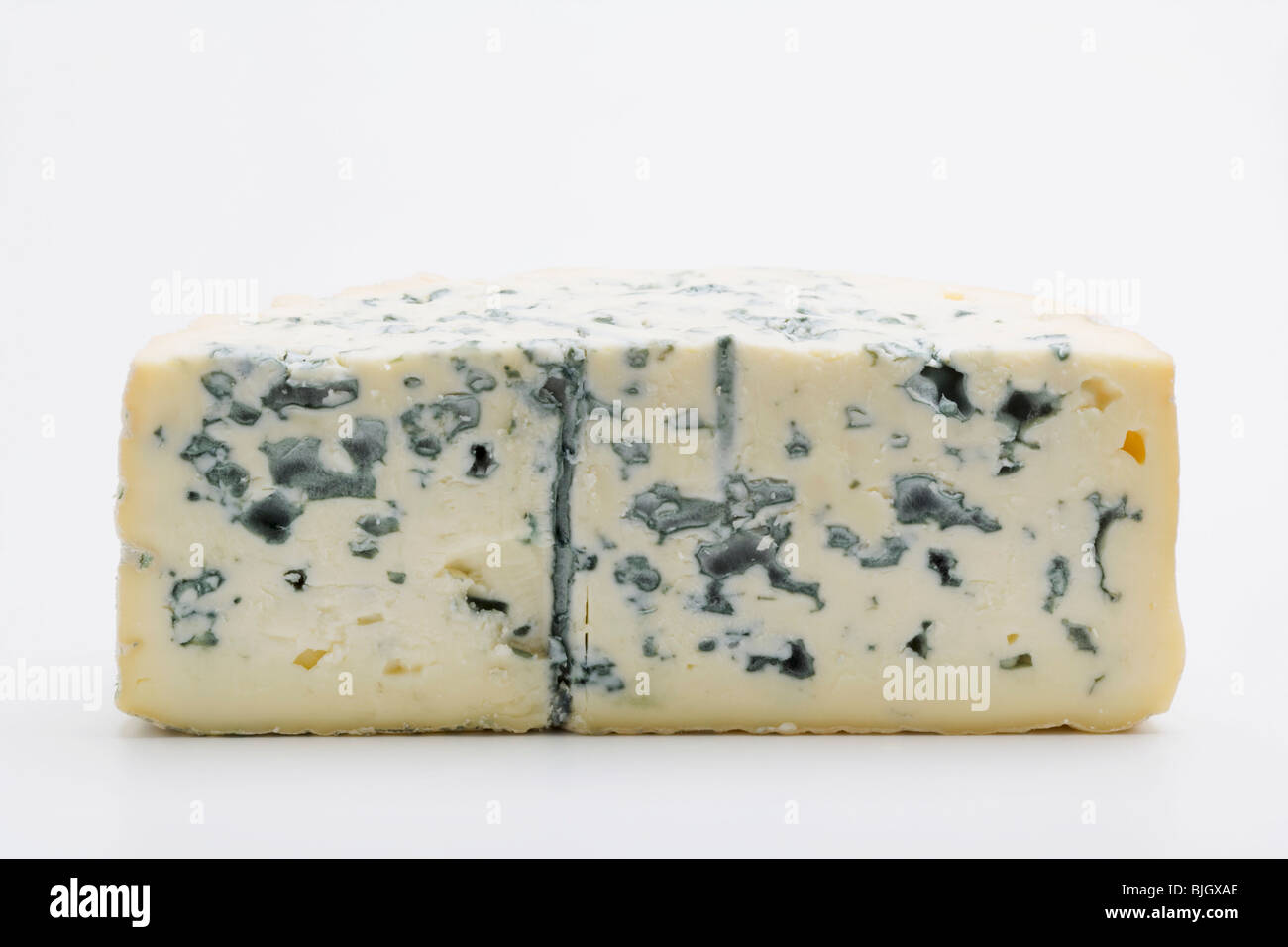 A piece of blue cheese Stock Photo - Alamy