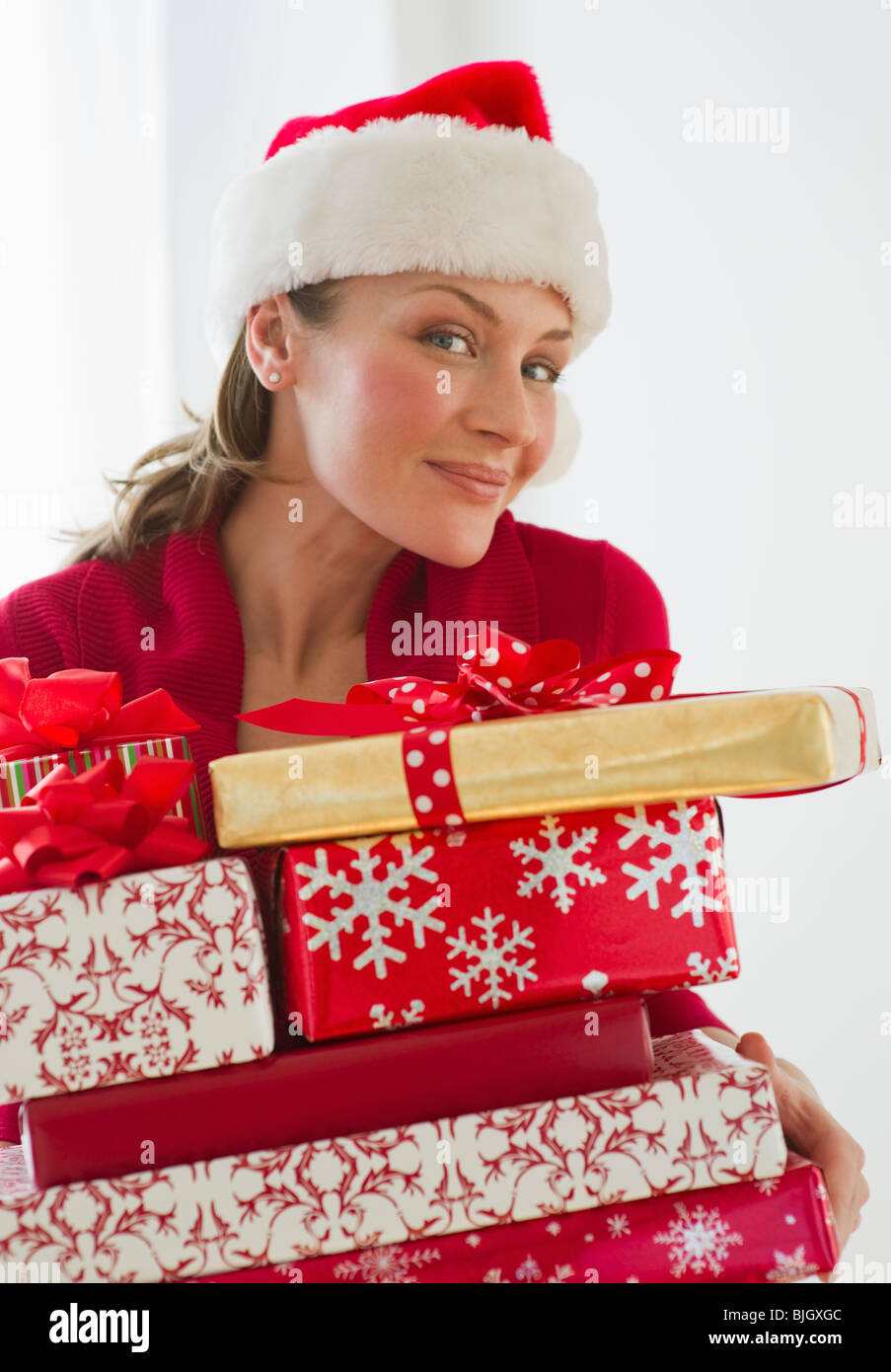 Christmas carrying boxes hi-res stock photography and images - Alamy