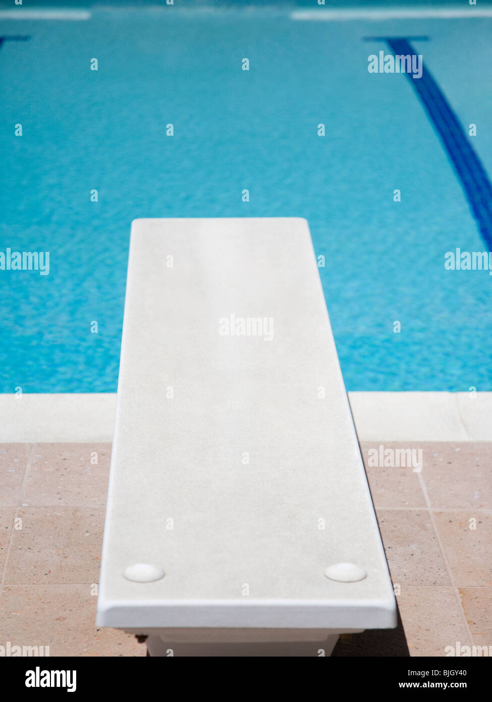 diving board and a swimming pool Stock Photo - Alamy