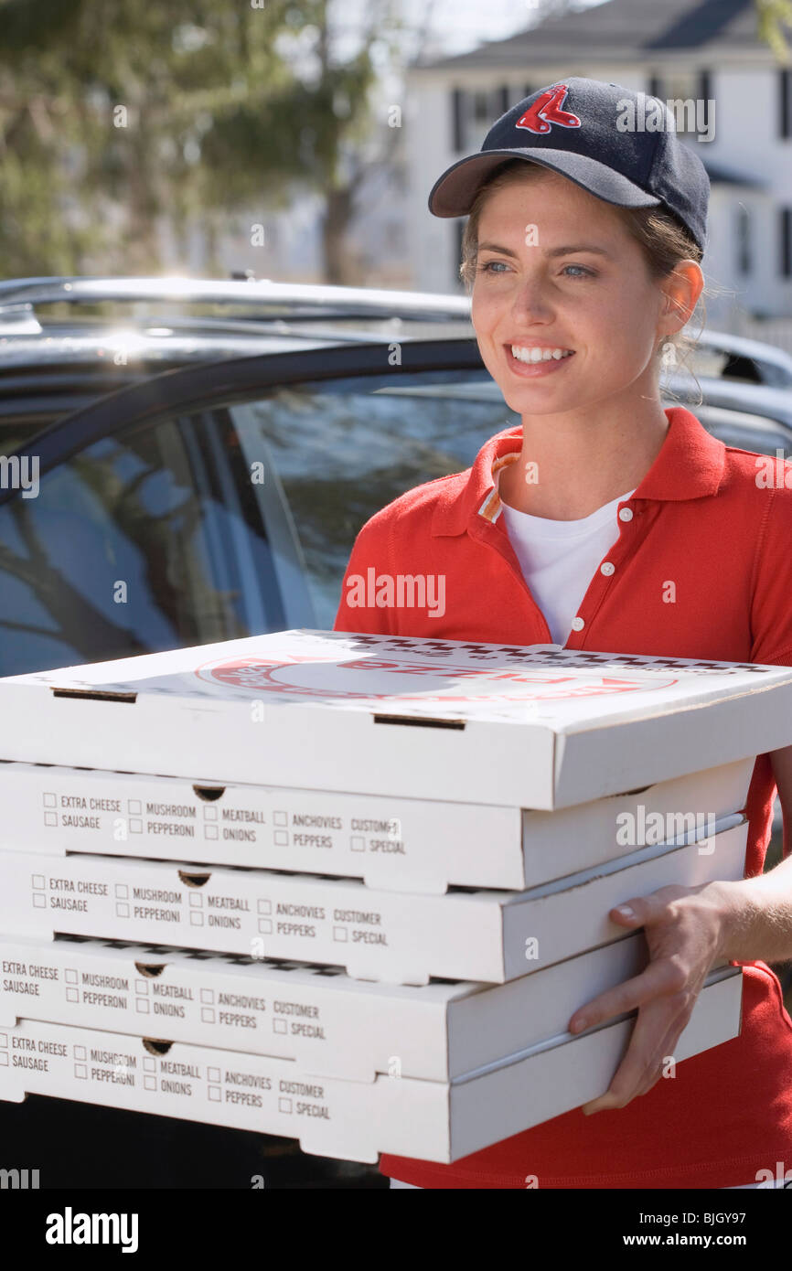 Pizza Delivery Race Car