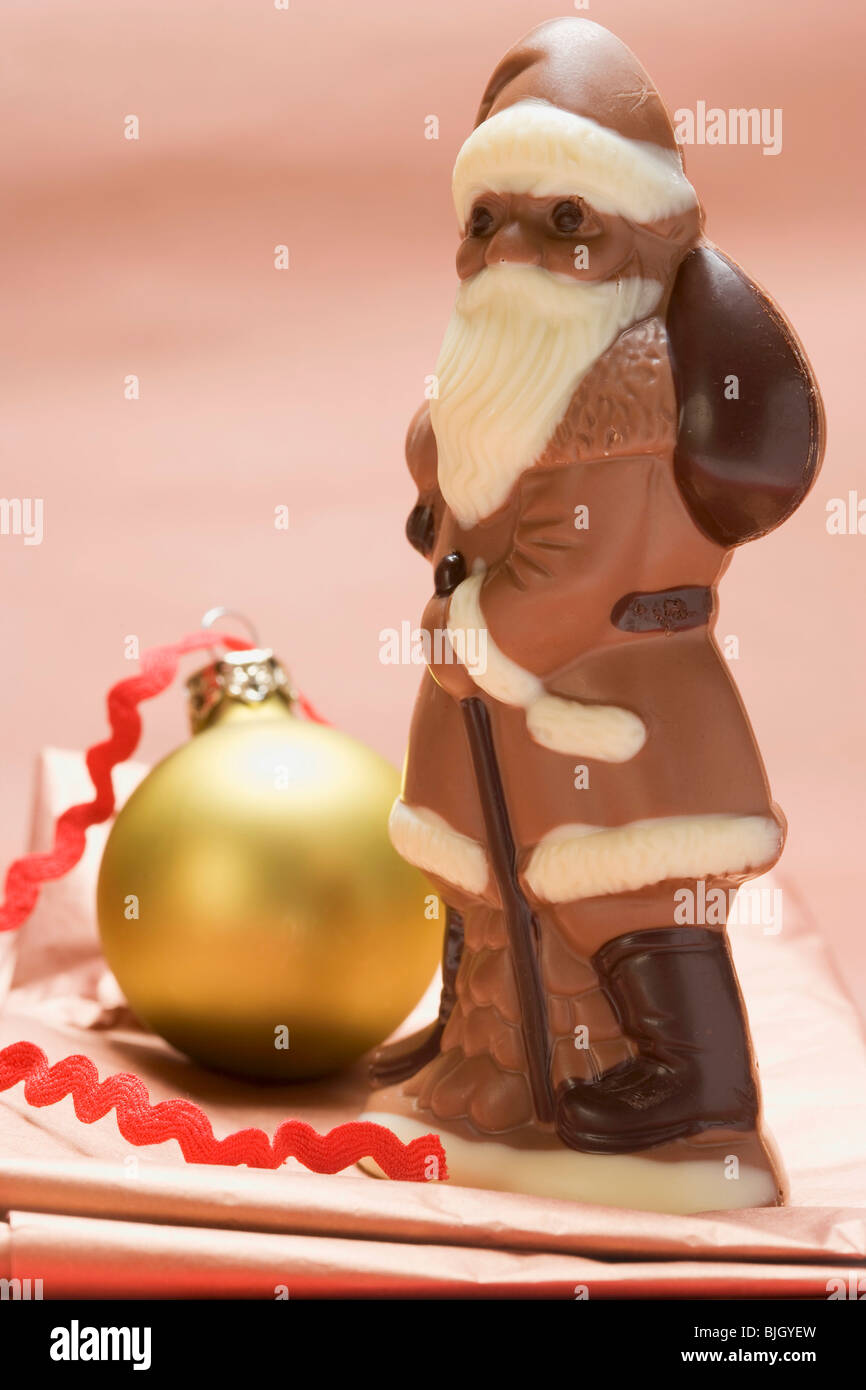 Father christmas milk chocolate hi-res stock photography and images - Alamy