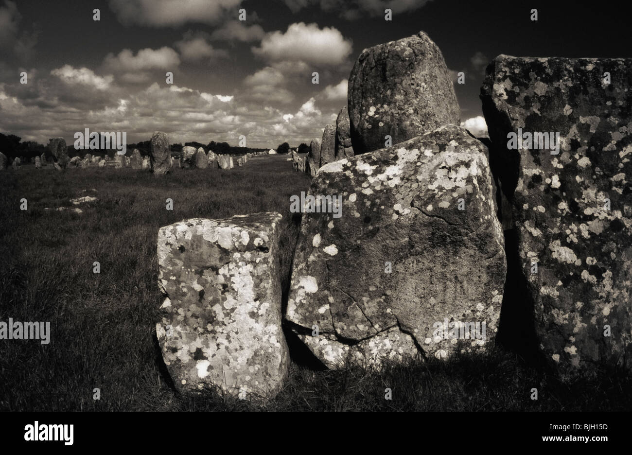 Celtic monolith monoliths french hi-res stock photography and images ...
