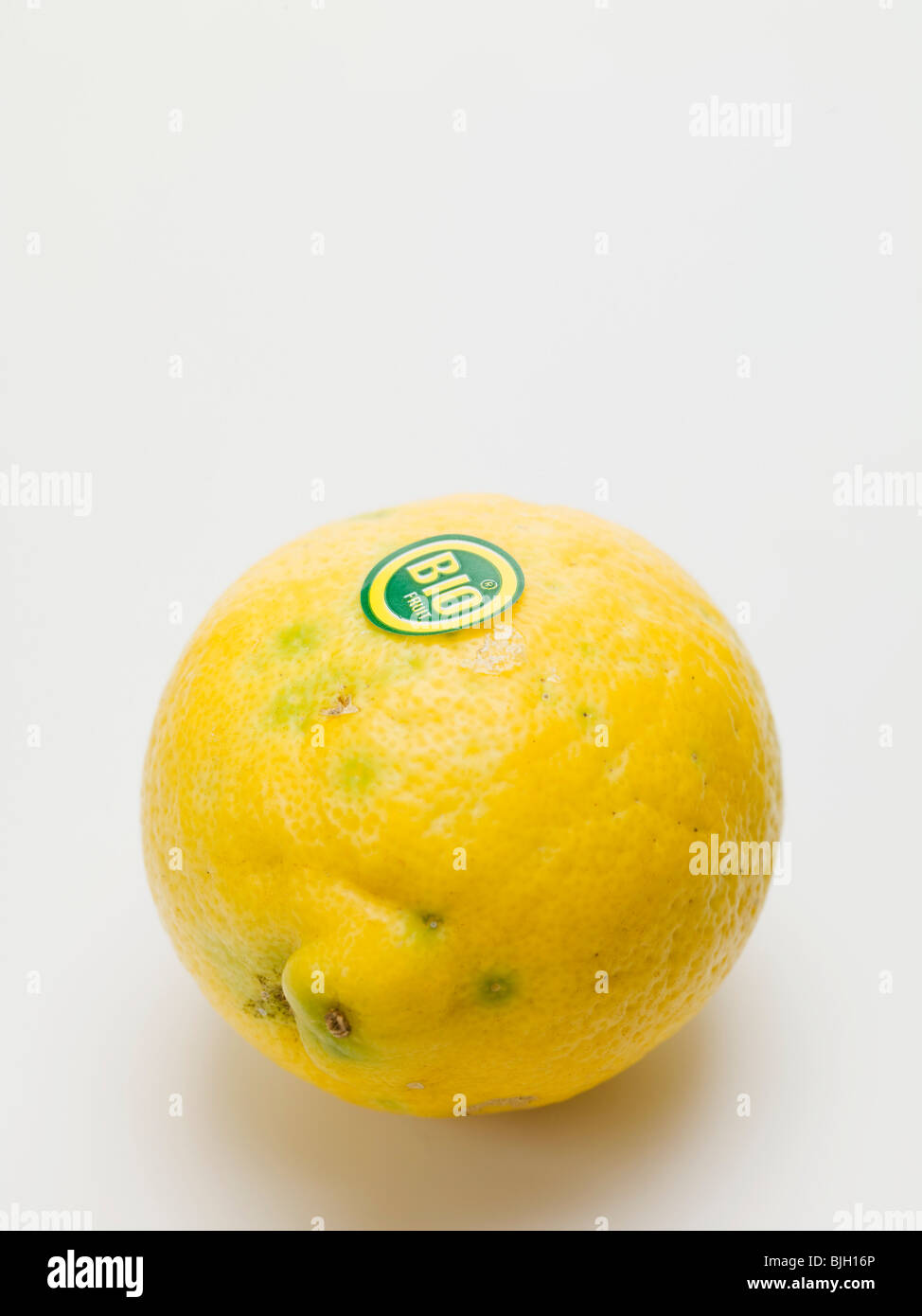 An organic lemon Stock Photo - Alamy