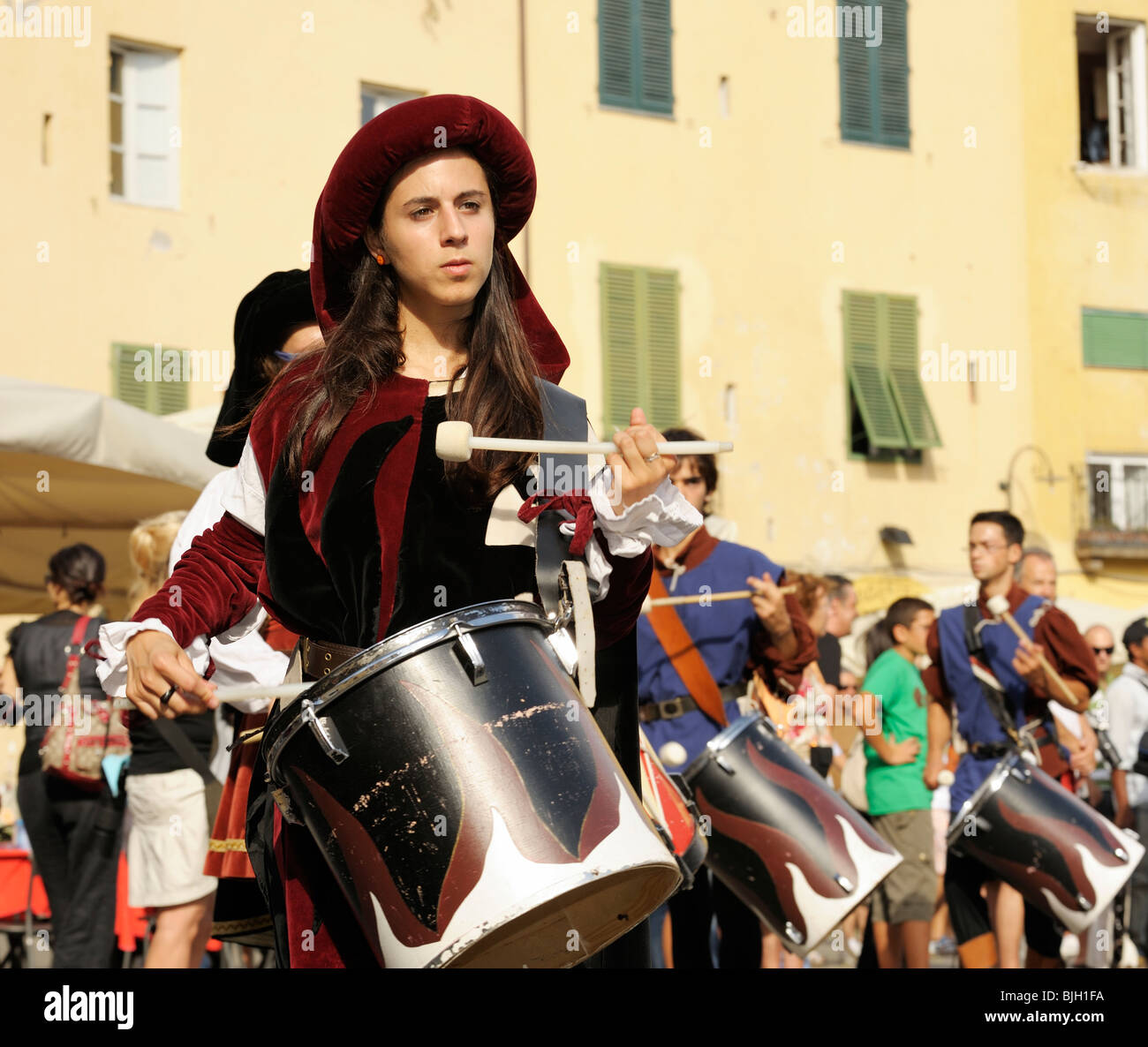 Italian drummers hi-res stock photography and images - Alamy