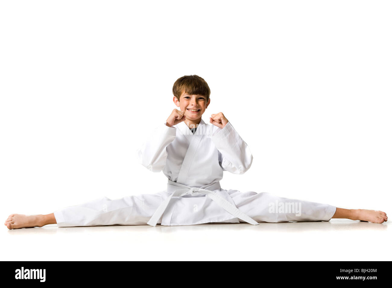 youth practicing martial arts Stock Photo - Alamy