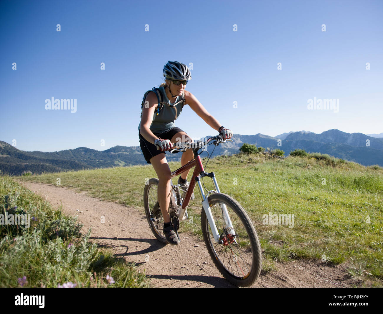 Biker scene hi-res stock photography and images - Alamy