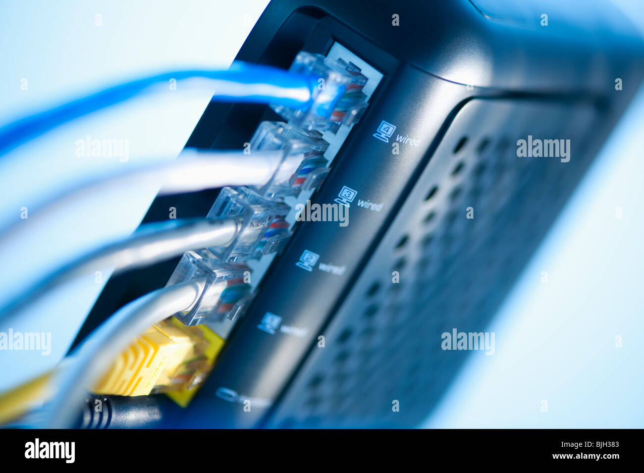 Router Stock Photo - Alamy